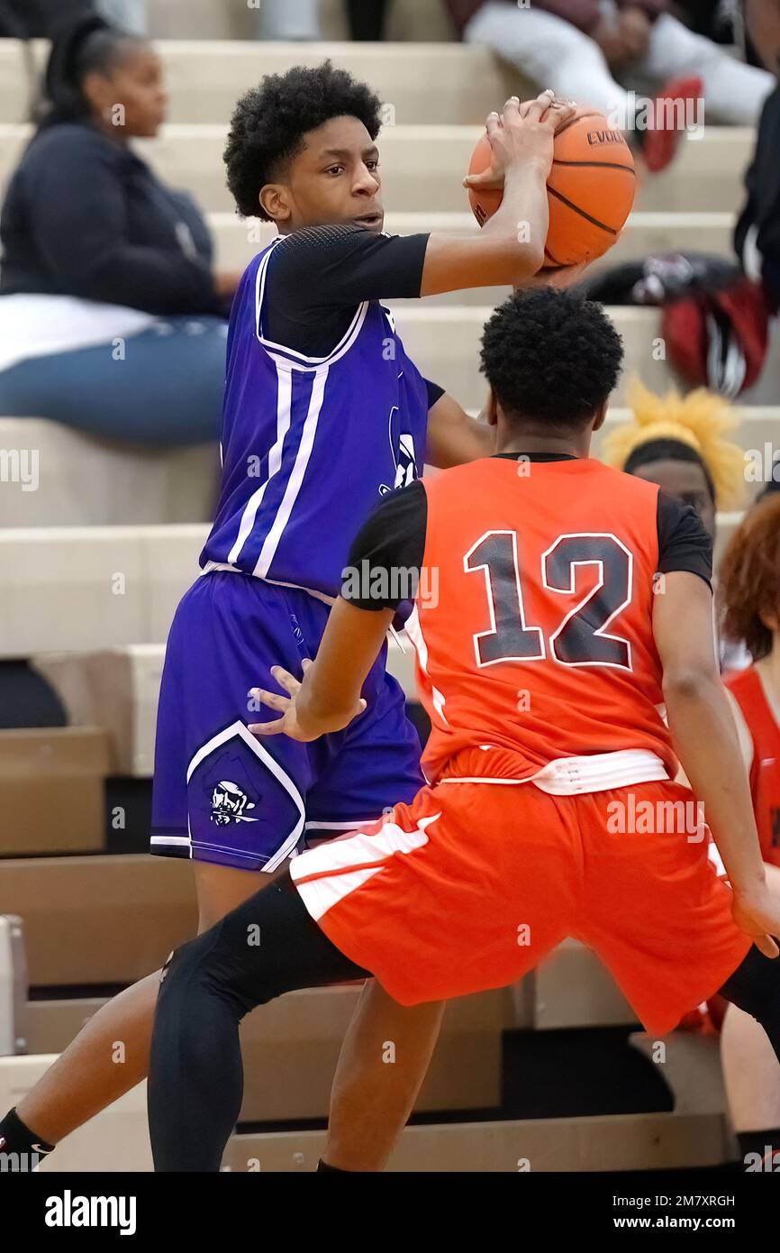 Male player dribbling blue black hi-res stock photography and images ...