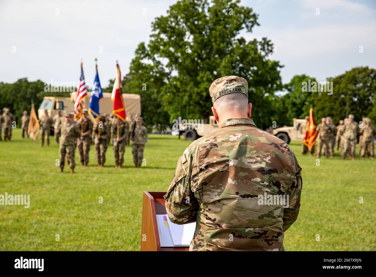 Tough ‘Ombres from the 90th Sustainment Brigade conduct a change of ...