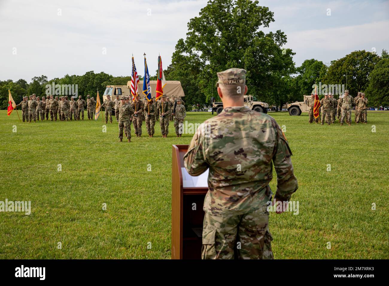 Tough ‘Ombres from the 90th Sustainment Brigade conduct a change of ...