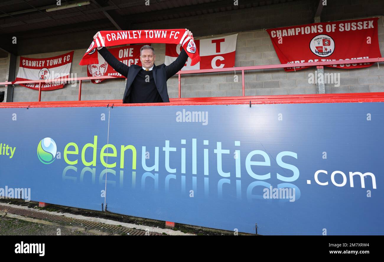 Crawley, UK. 11th Jan, 2023. Crawley Town Football Club announce the ...
