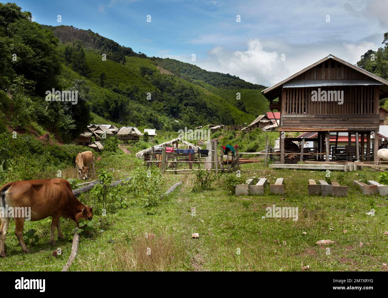 Laotian town architecture hi-res stock photography and images - Alamy