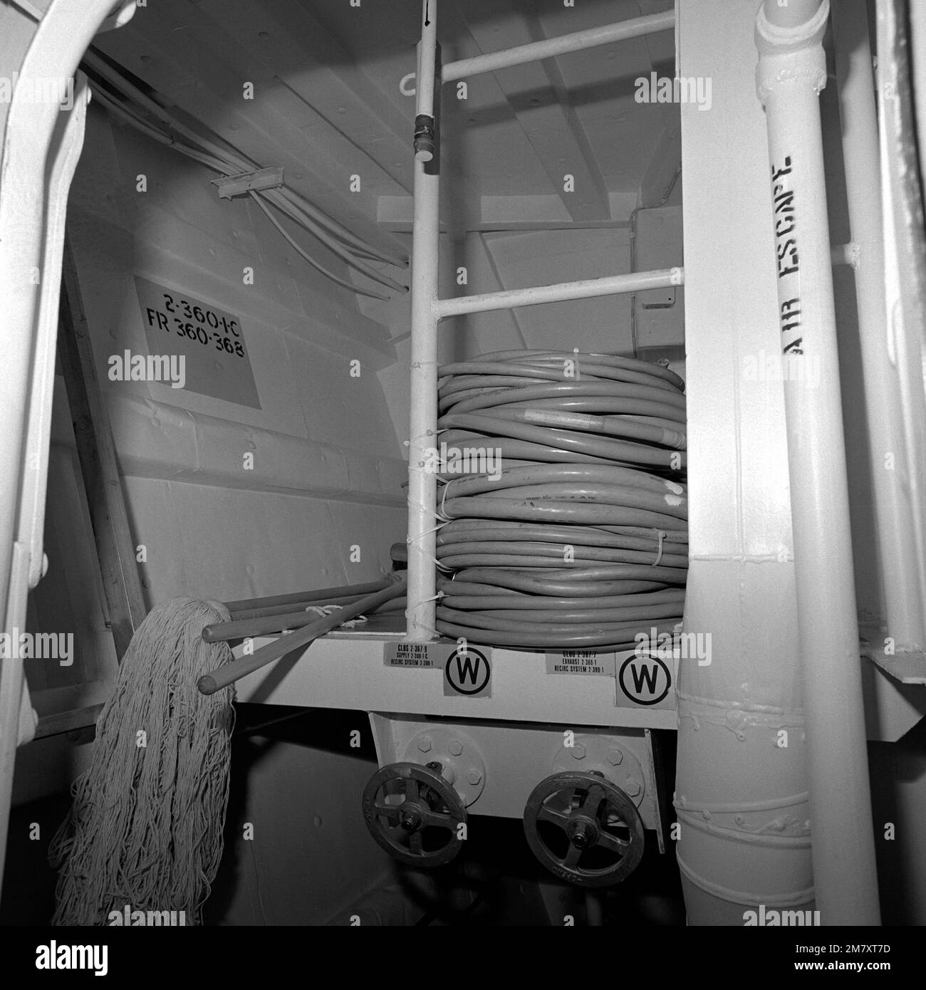 The recover assist securing traverse system aboard the guided missile ...