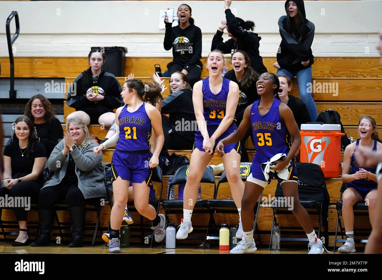 The girls competing during the girls fall high school basketball ...