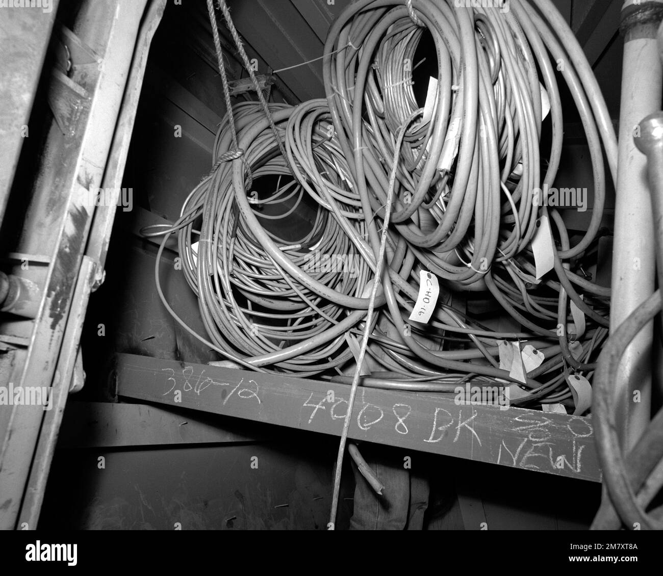 The recover assist securing traverse (RAST) control station aboard the ...