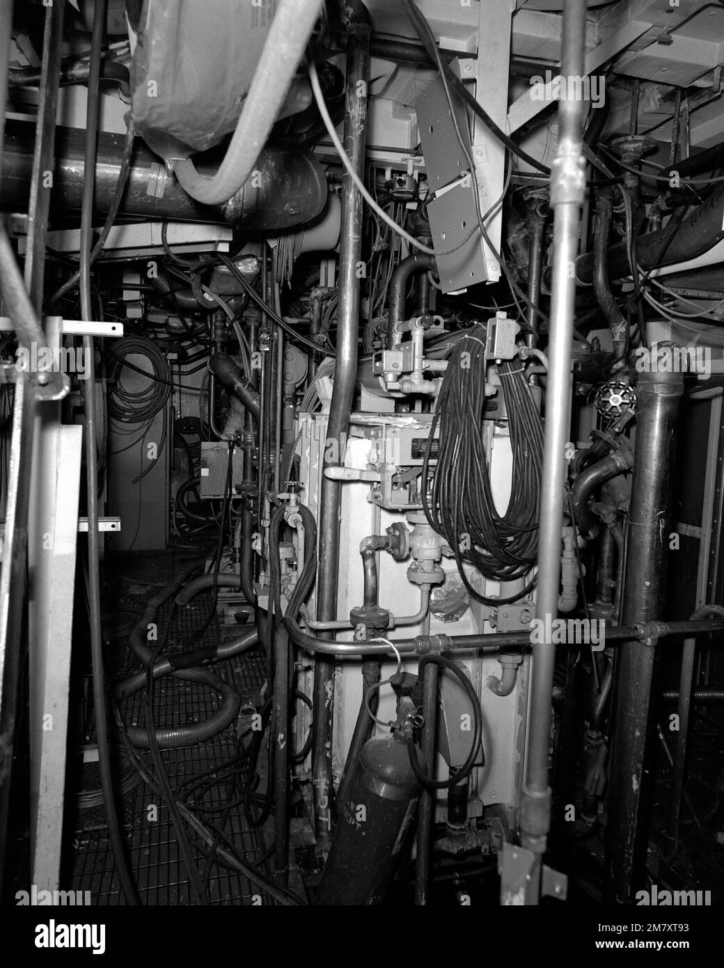 The recover assist securing traverse (RAST) control station aboard the ...