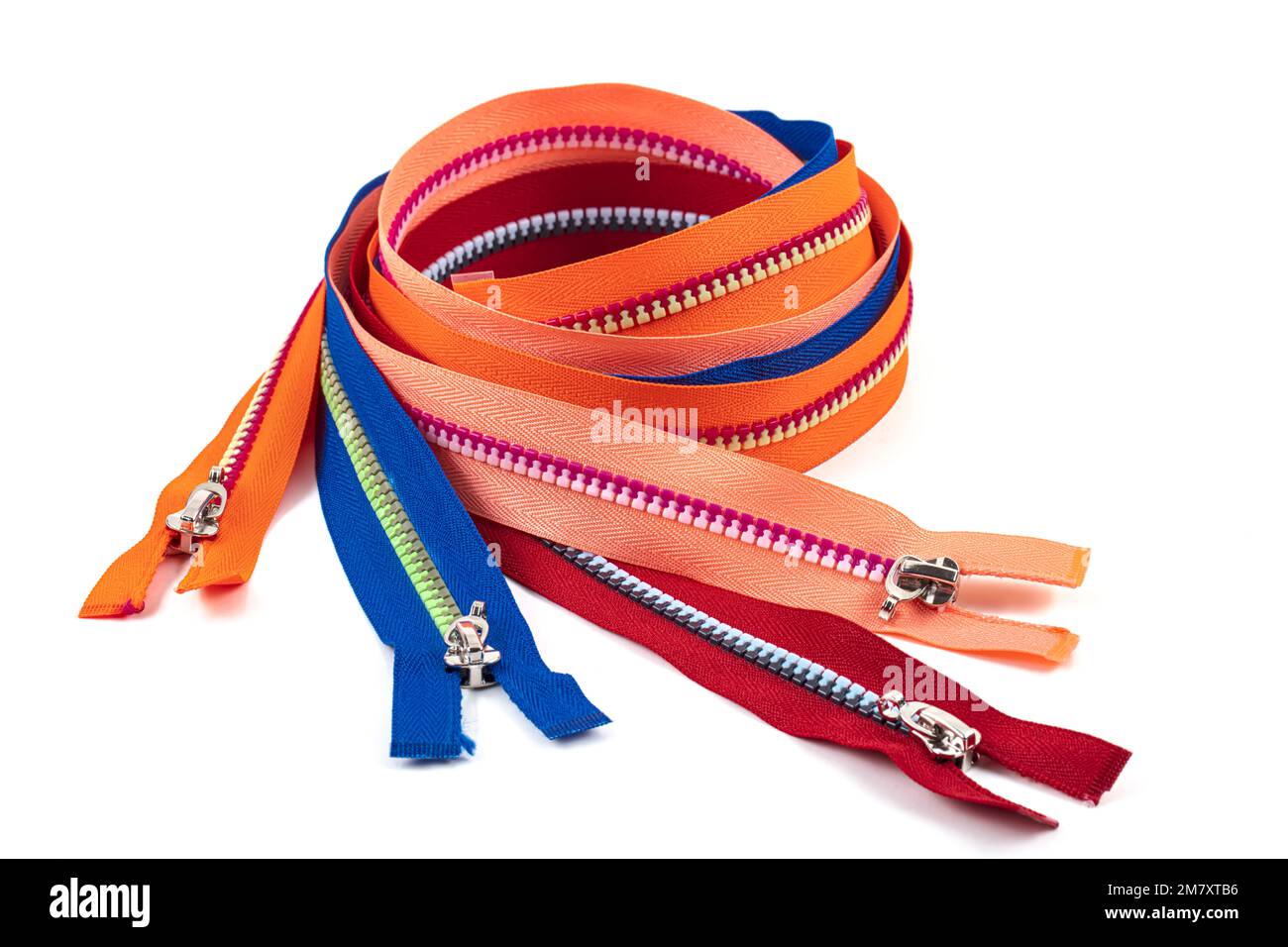 Assorted YKK Nylon Zippers. The Hottest Colors of The Season-Great for ...