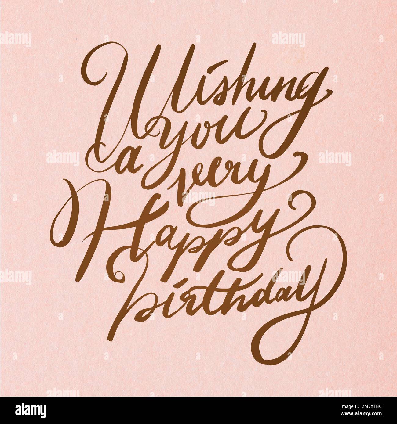 Elegant cursive handwriting hi-res stock photography and images - Alamy