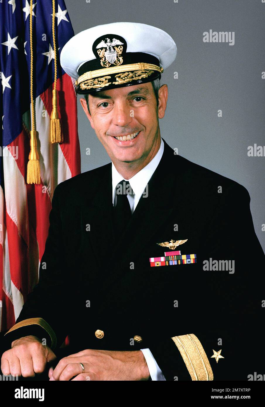 CMDR Gerald L. Riendeau, USN (covered). Country: Unknown Stock Photo ...