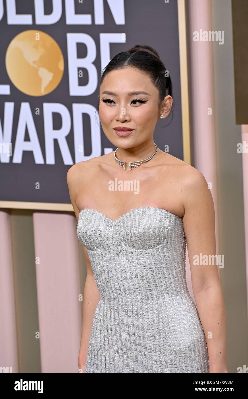 Los Angeles, USA. 10th Jan, 2023. Li Jun Li arriving at the 80th Golden ...