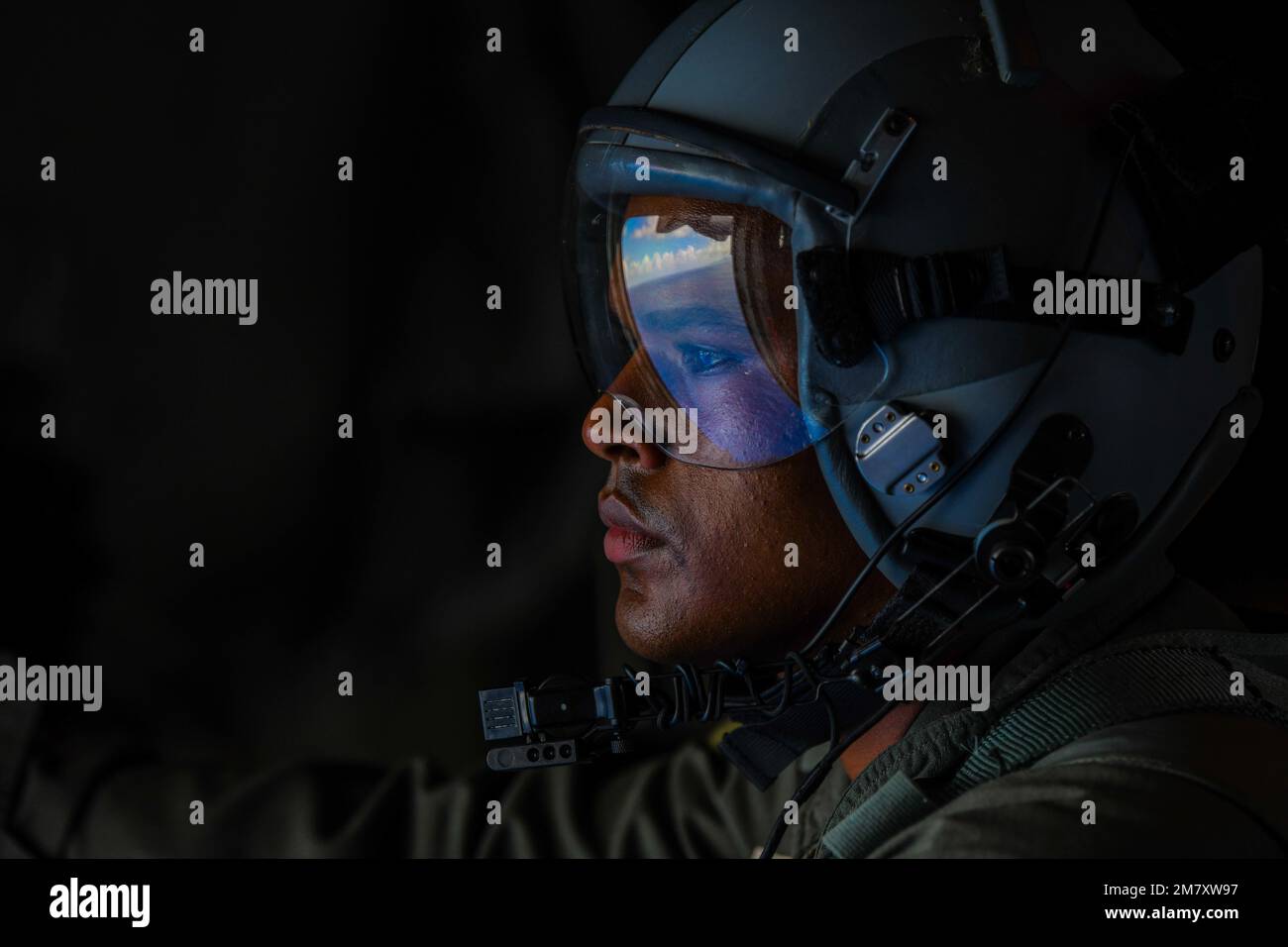 Staff Sgt. Jeremy Brumfield, 36th Airlift Squadron C-130J loadmaster ...