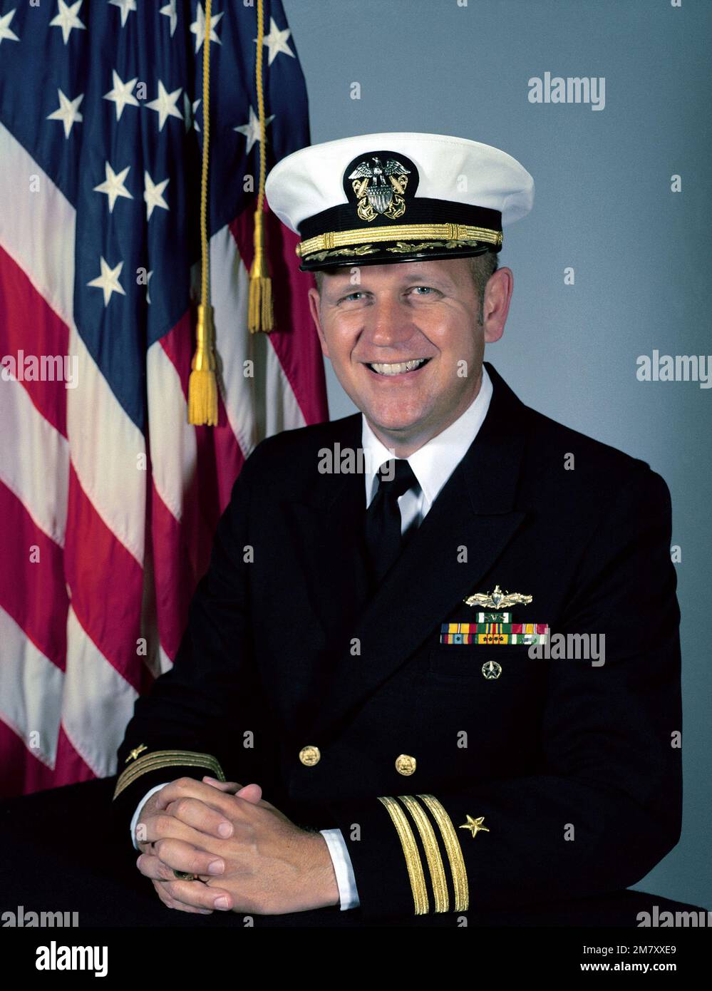 CDR Rodney P. Rempt, USN (covered). Country: Unknown Stock Photo - Alamy