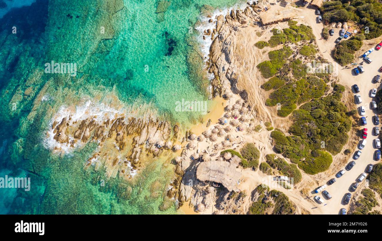 Tigania beach in greece hi-res stock photography and images - Alamy