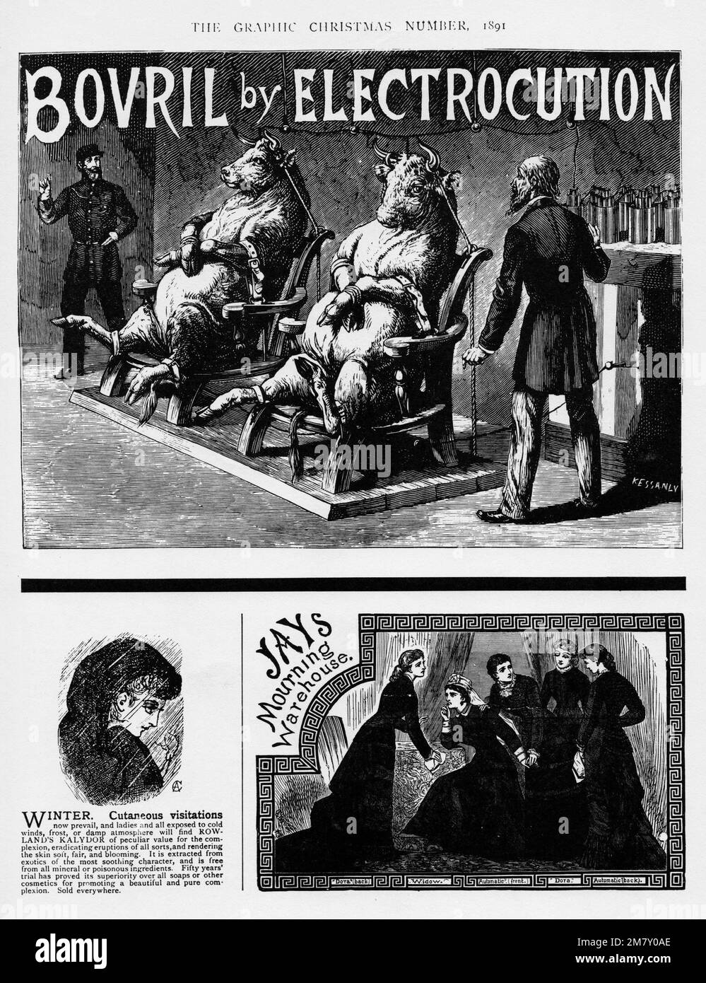Victorian Advertising about c1890 Stock Photo - Alamy
