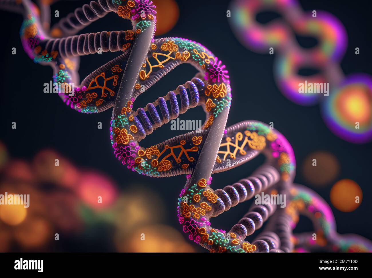 Human genome dna molecule double helix hi-res stock photography and images - Alamy