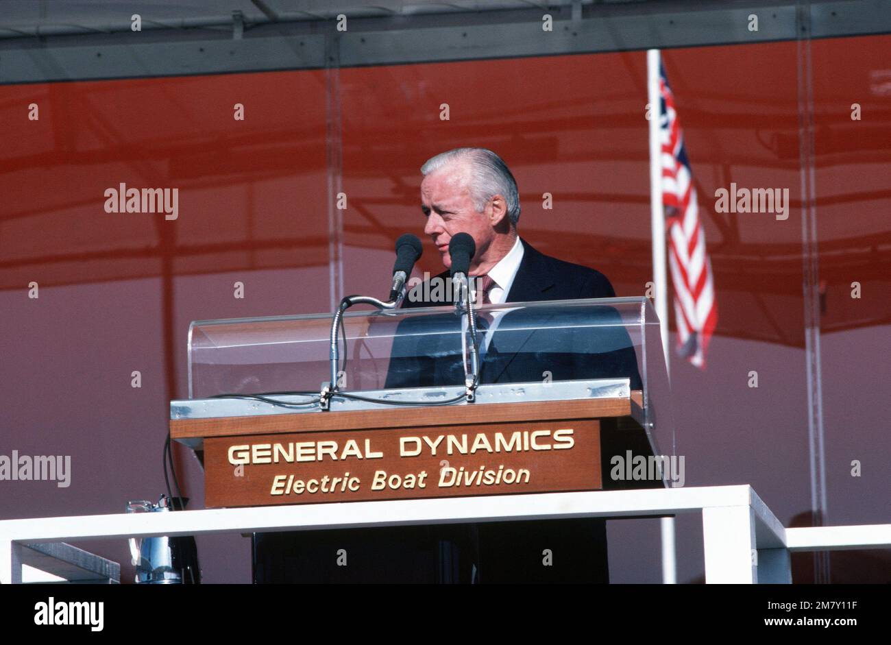 David S. Lewis, Chairman of the Board at General Dynamics Corporation ...