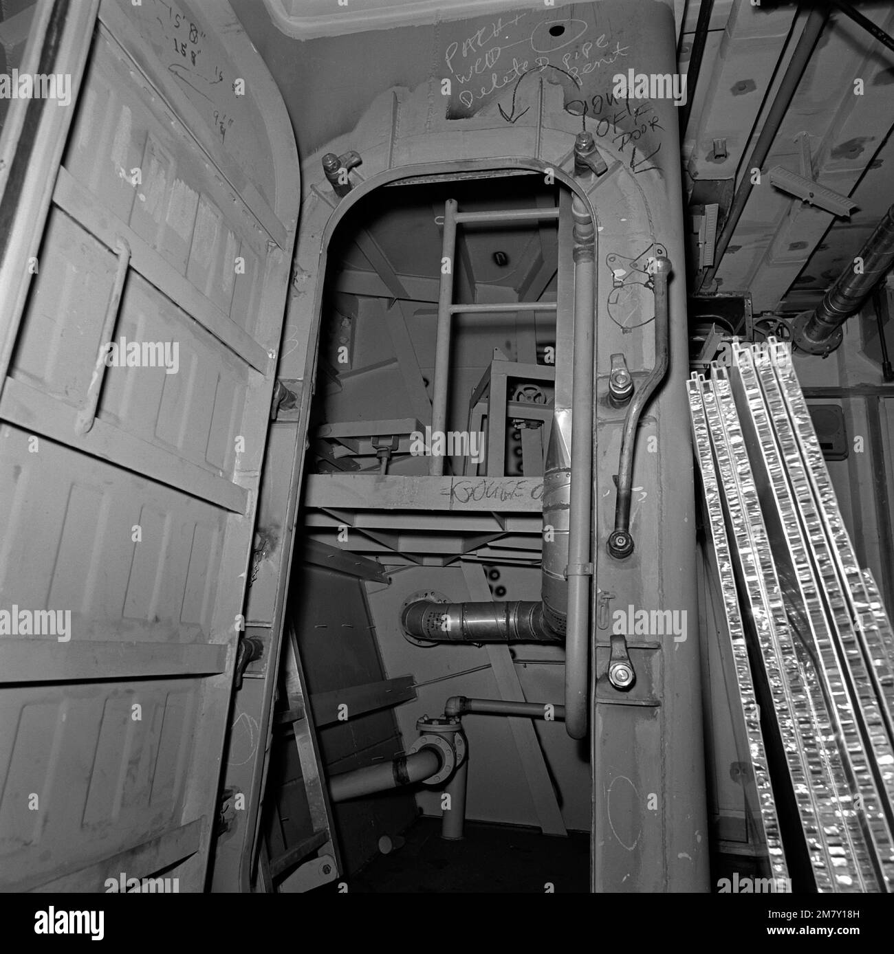 The recover assist securing traverse control station aboard the guided ...