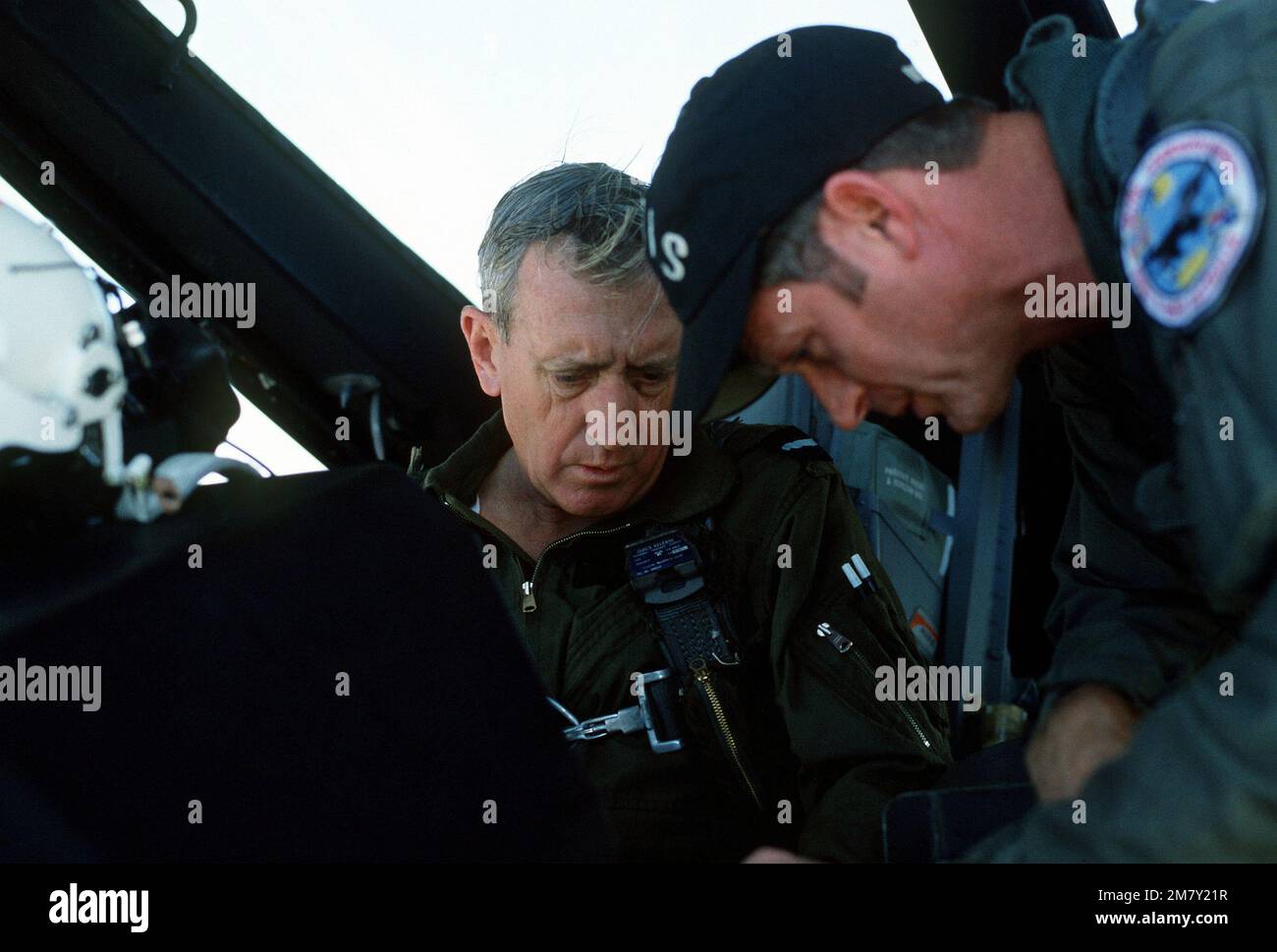 COL Lowrey of the 35th Tactical Fighter Squadron, 8th Tactical Fighter ...
