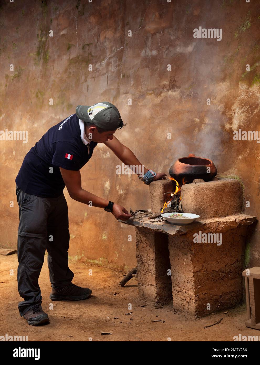 Inca's way, Peru-June 02, 2015: People spend 15 days walking by Inca's ...
