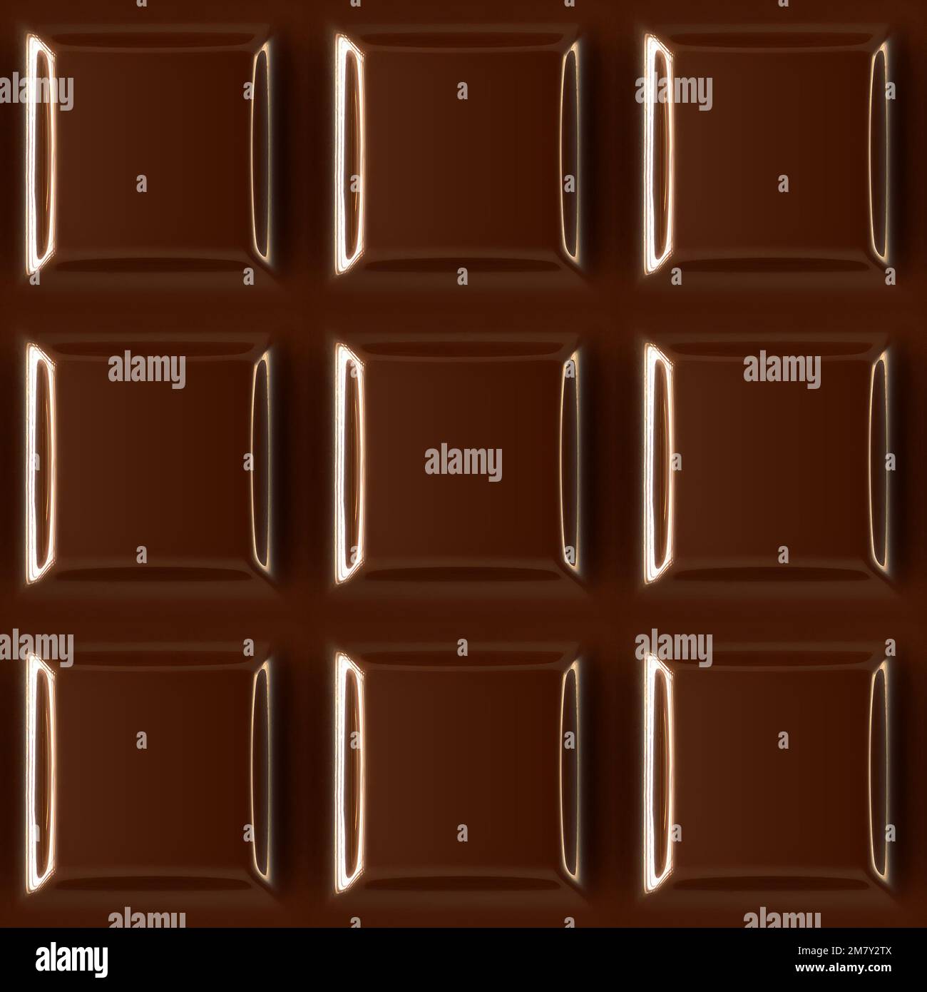 seamless pattern of chocolate. dark milk chocolate bar as background ...
