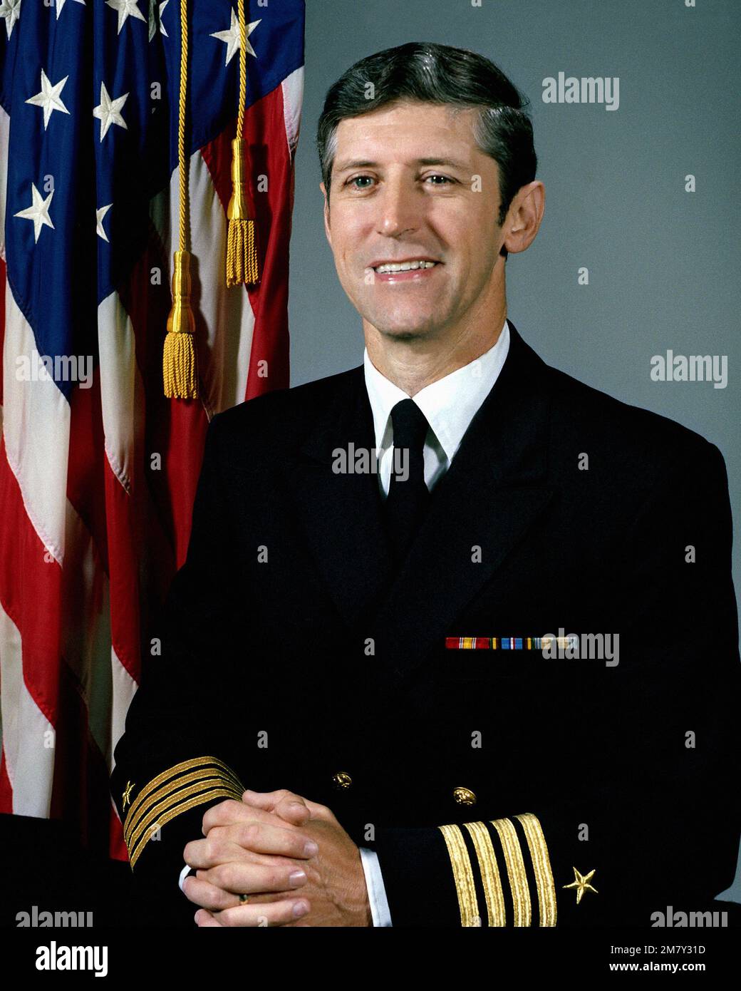 CAPT Frank J. McGuire, USN (uncovered). Country: Unknown Stock Photo ...