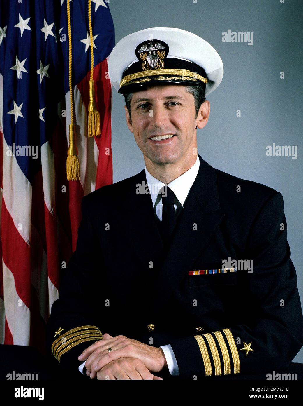 CAPT Frank J. McGuire, USN (covered). Country: Unknown Stock Photo - Alamy
