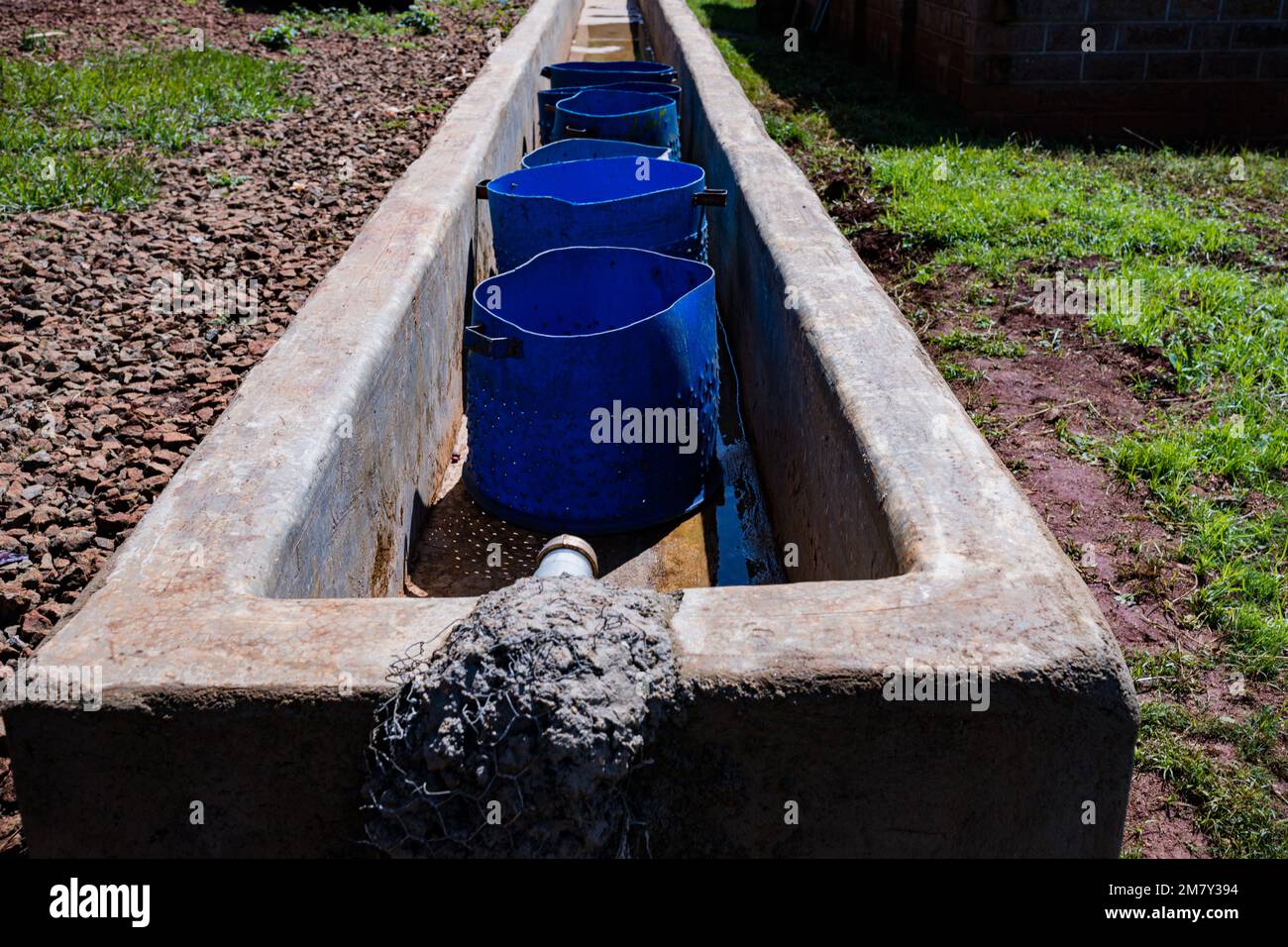 Muranga Coffee processing Industry structures exteriors landscapes in ...