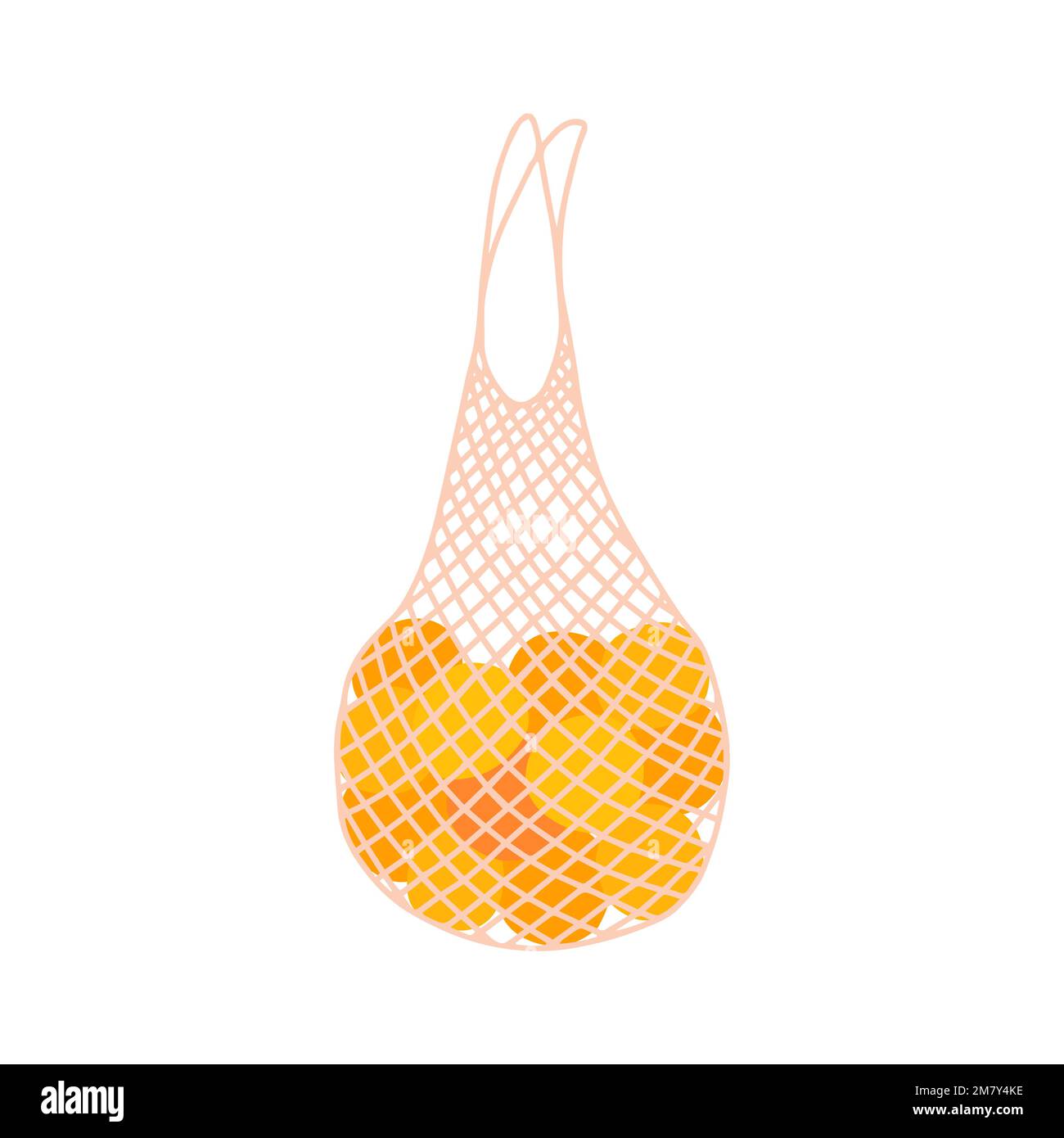 Eco fabric shopping bag Stock Vector Images - Alamy
