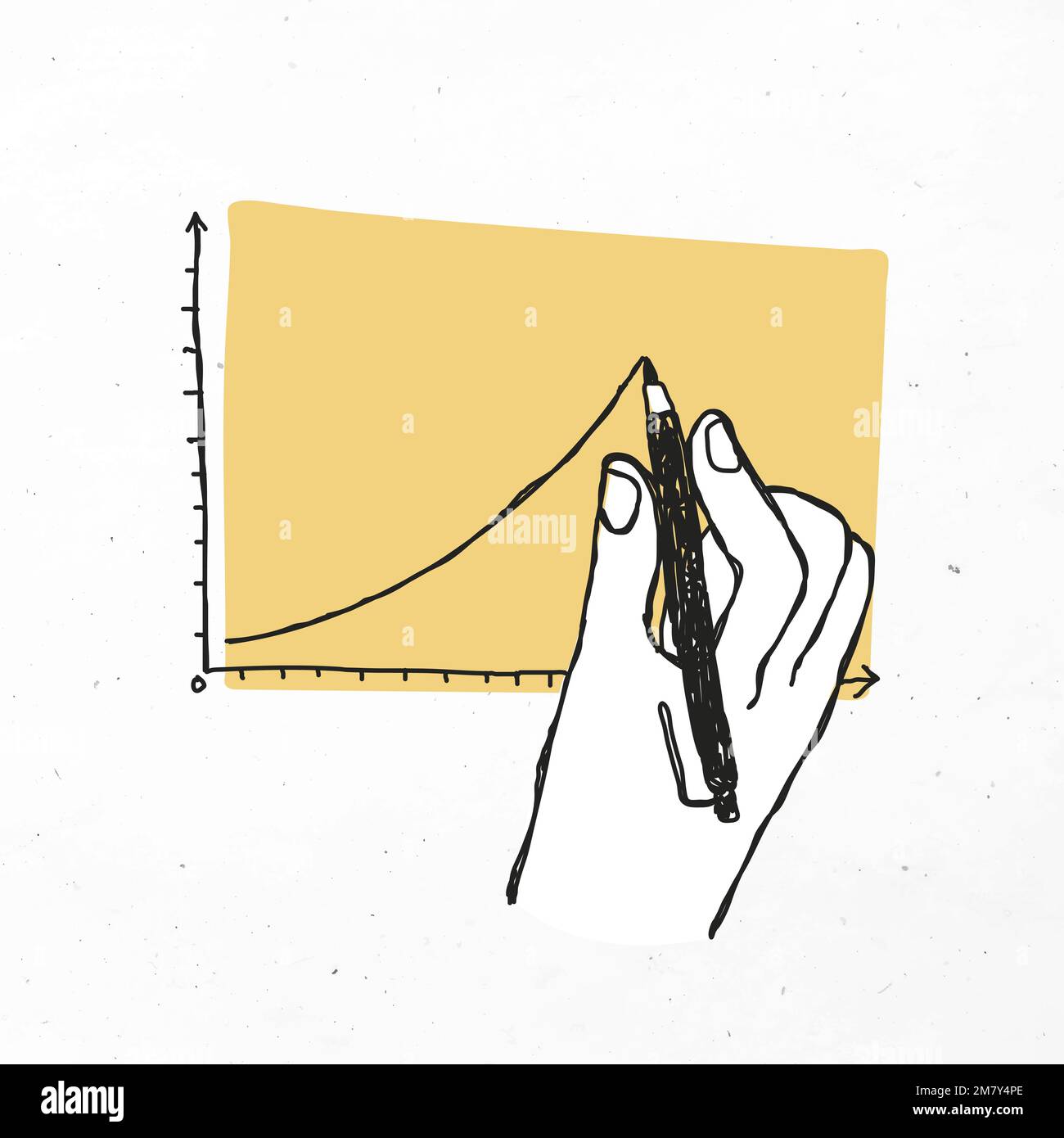 Hand drawing line graph vector business doodle clipart Stock Vector ... Hand drawing line graph vector business doodle clipart Stock Vector ...