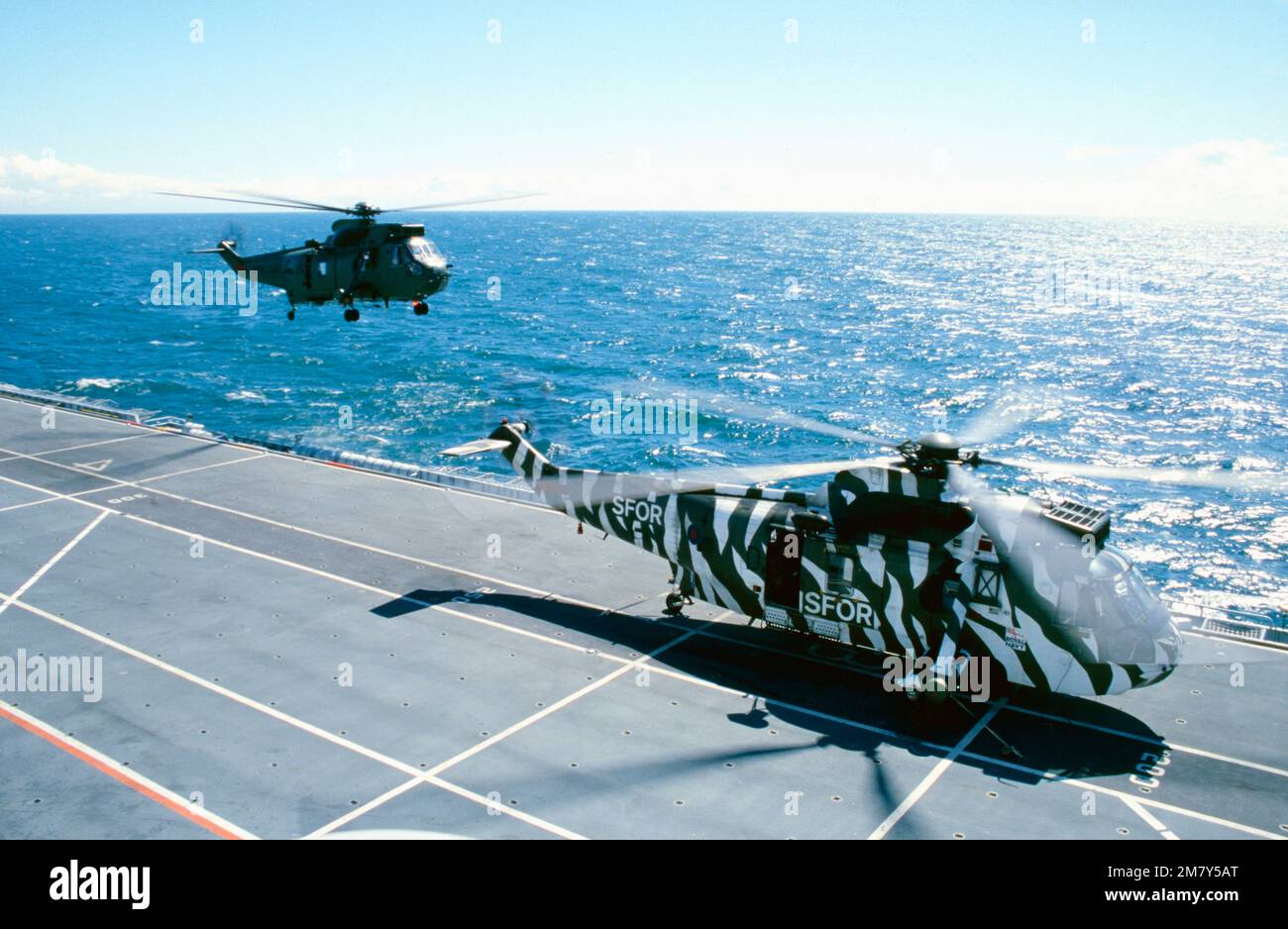 Westland Sea King HC4 Commando, Junglie, operated by the Royal Navy ...
