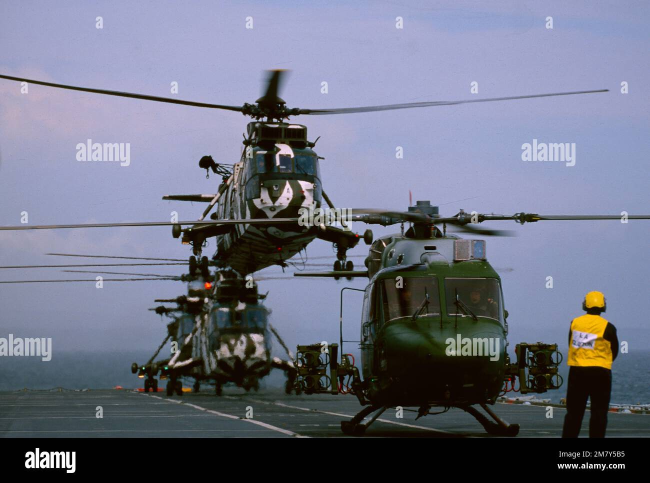 Westland Sea King HC4 Commando, Junglie, operated by the Royal Navy ...