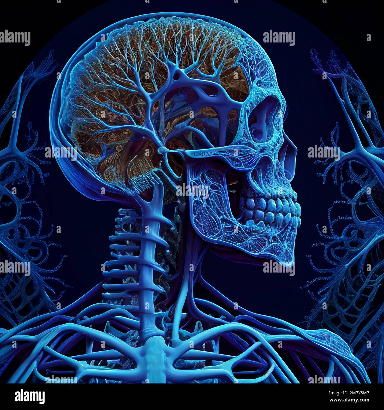Human neural system hi-res stock photography and images - Alamy