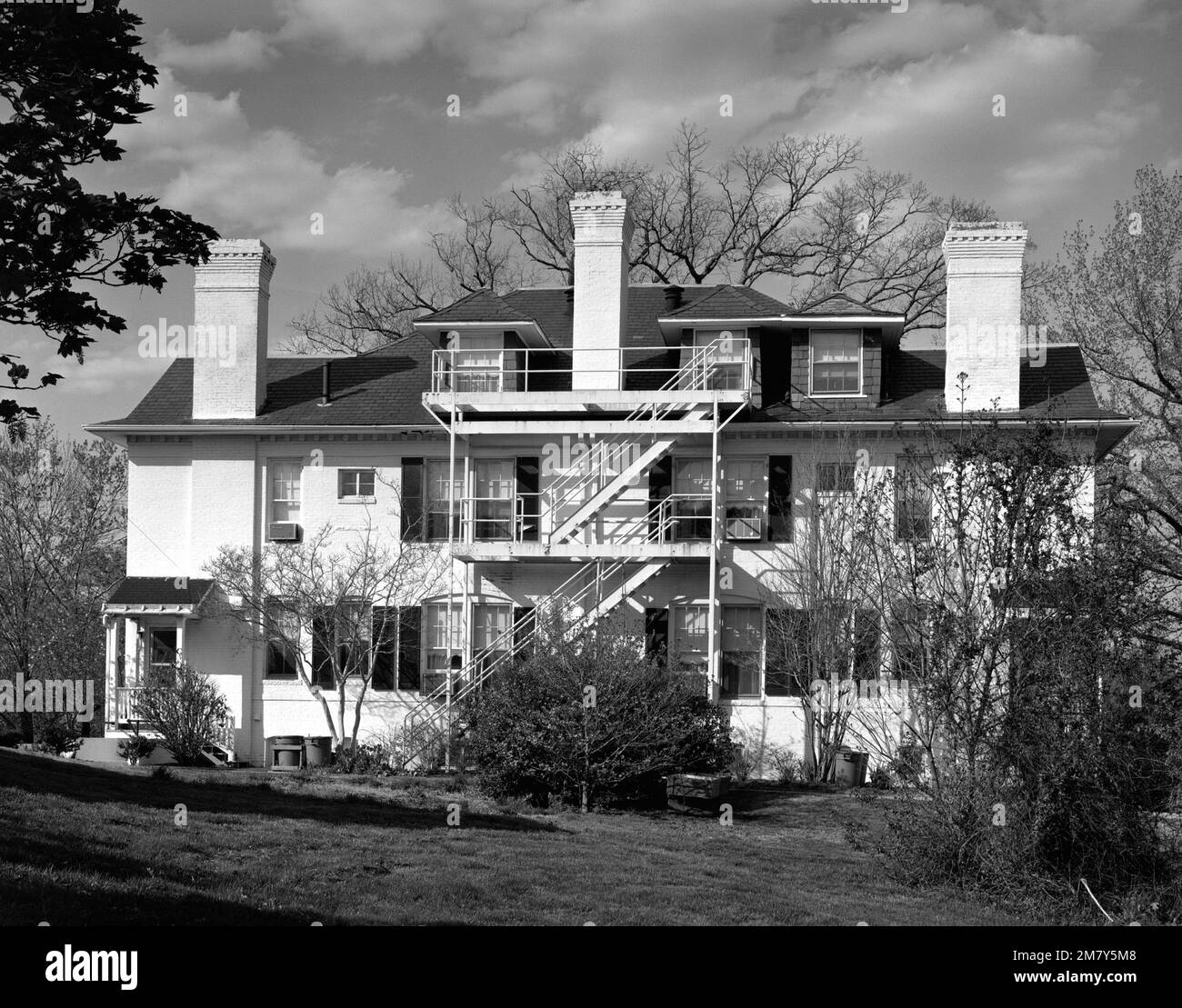 United states naval observatory Black and White Stock Photos & Images ...