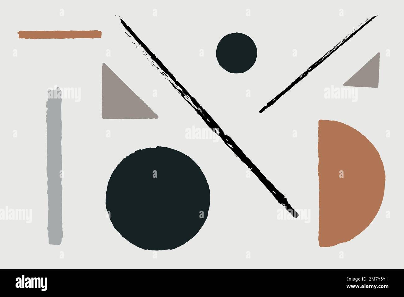 Earth tone landscape Stock Vector Images - Alamy