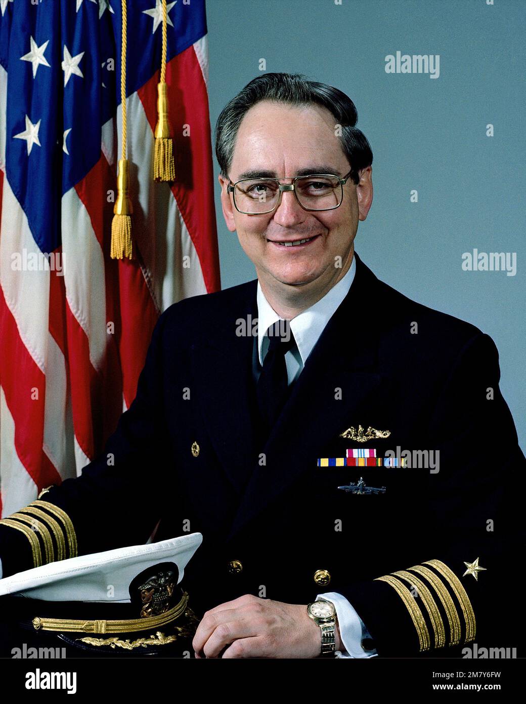 CAPT Charles K. Roberts, USN (uncovered). Country: Unknown Stock Photo ...