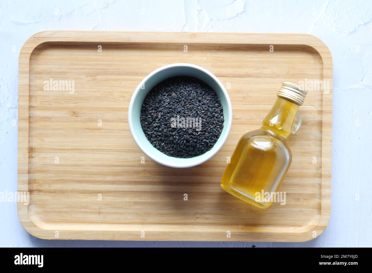 Black cumin oil seeds hi-res stock photography and images - Alamy