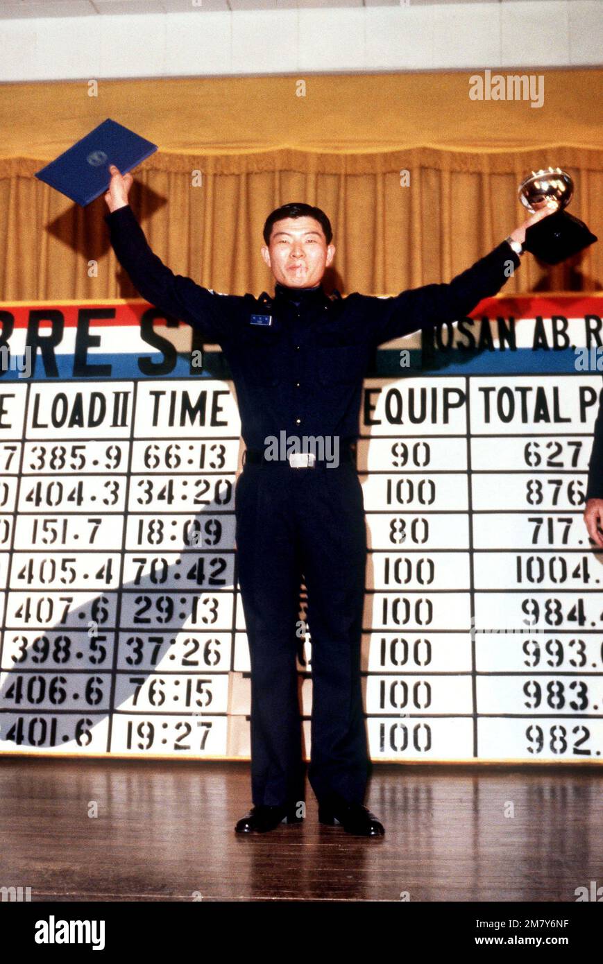 TSGT Park, weapons load crew chief for the 6497th Consolidated Aircraft ...