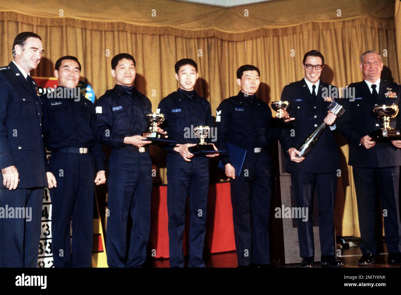 GEN Charles Gabriel (left), Air Force CHIEF of STAFF, poses with trophy ...