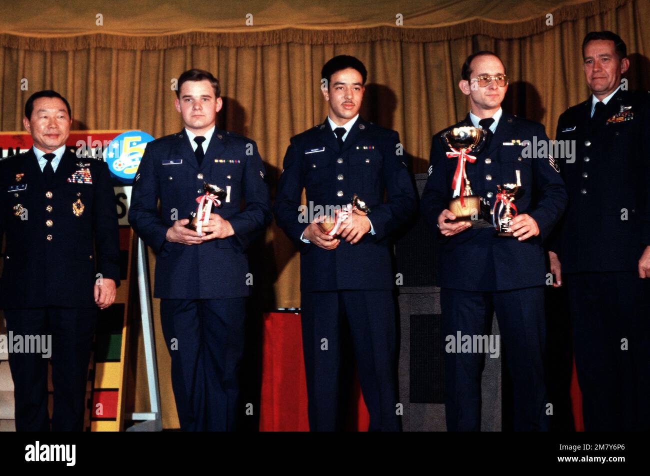 GEN Kim (left) Republic of Korea Air Force CHIEF of STAFF, poses with ...