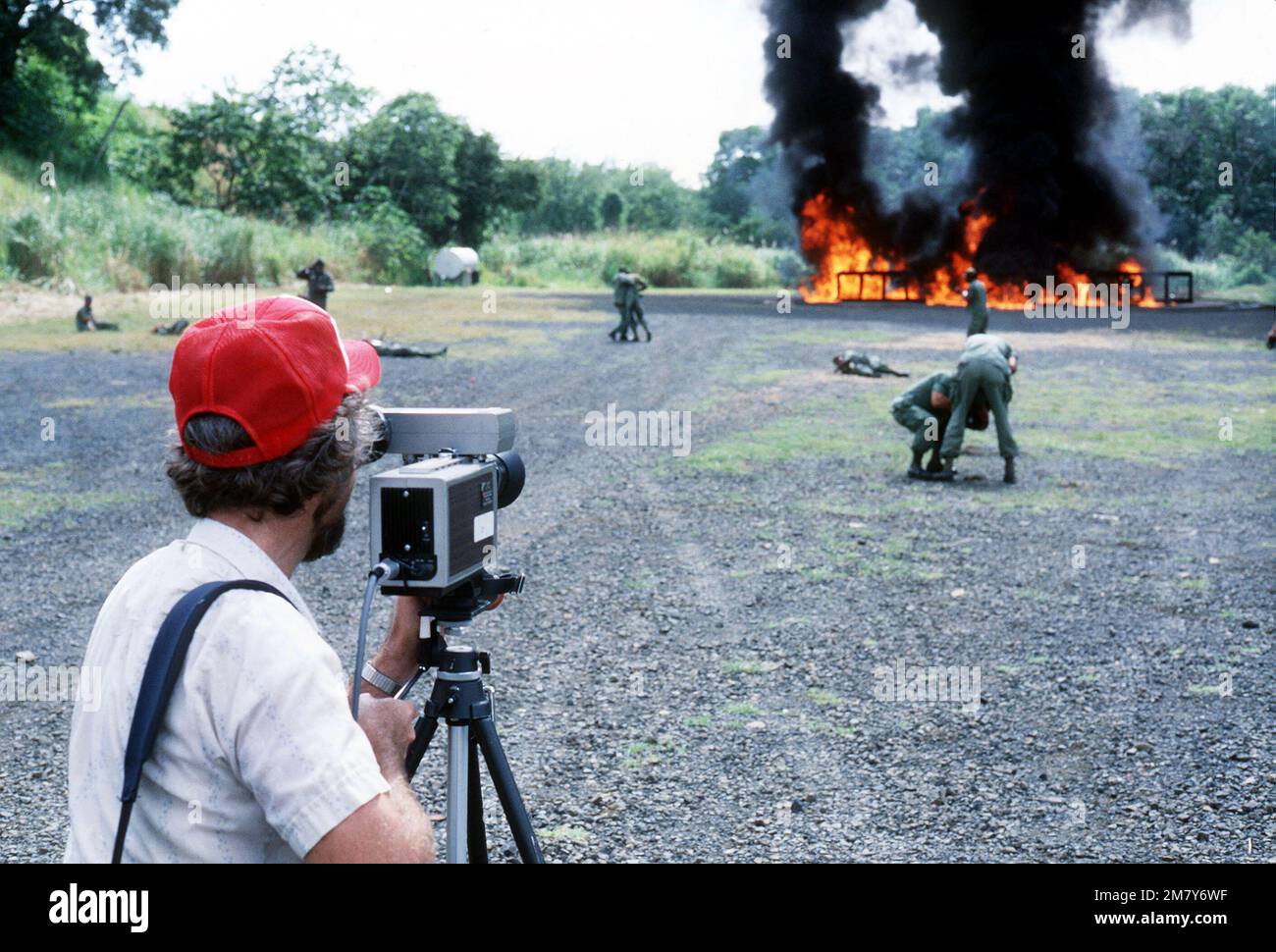 William Cottrell, a civilian television production specialist ...