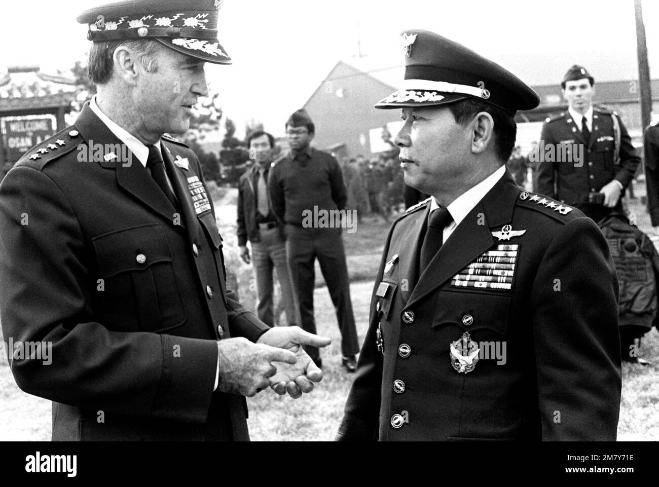 During his visit to Korea, GEN Charles A. Gabriel, U.S. Air Force chief ...