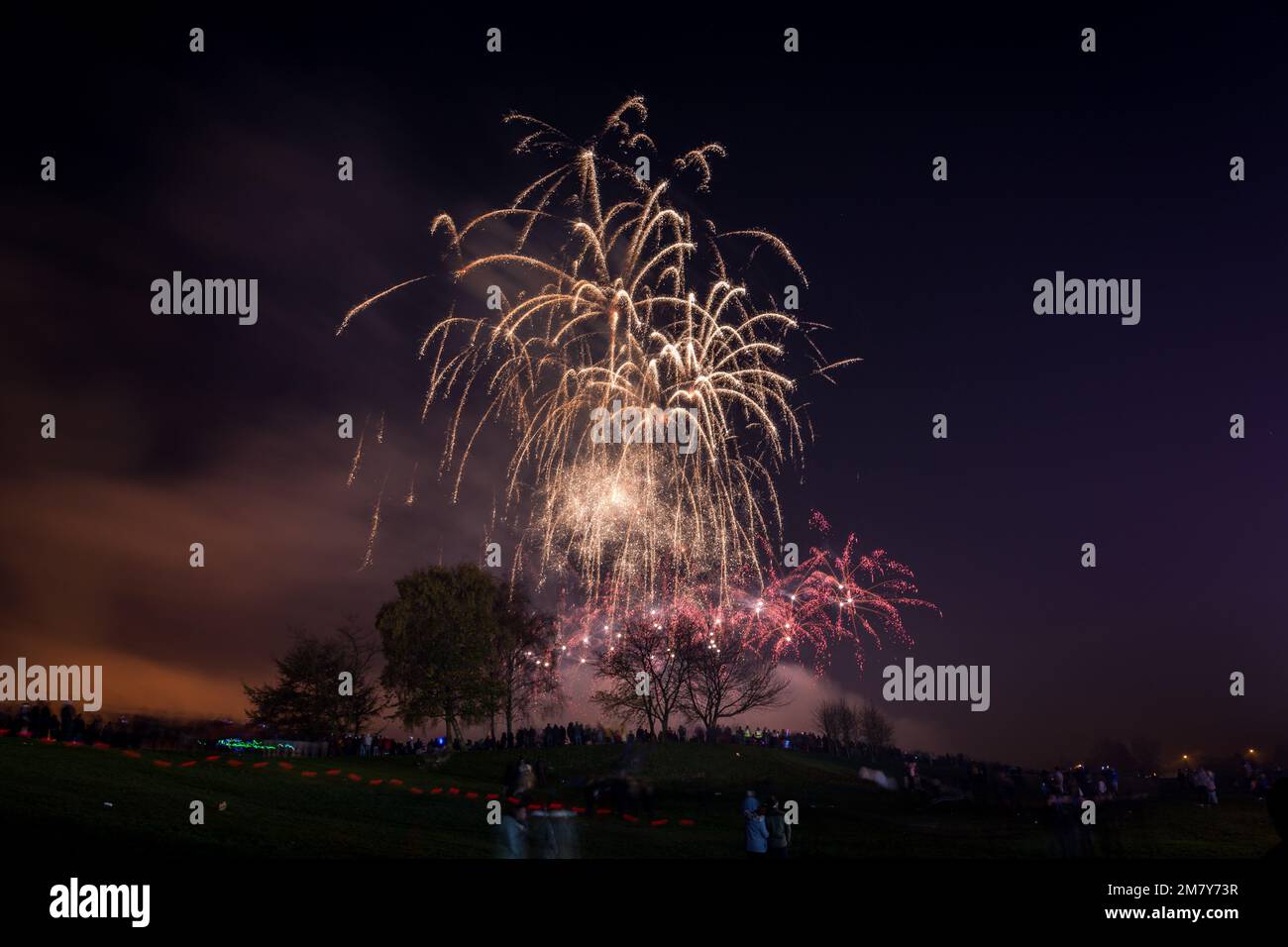 Heaton park fireworks hi-res stock photography and images - Alamy