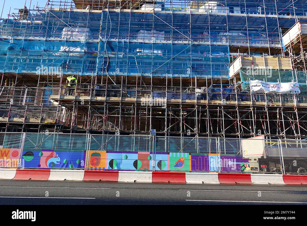 Forest Gate, London, UK. 11 January, 2023. The Gentrification of the ...