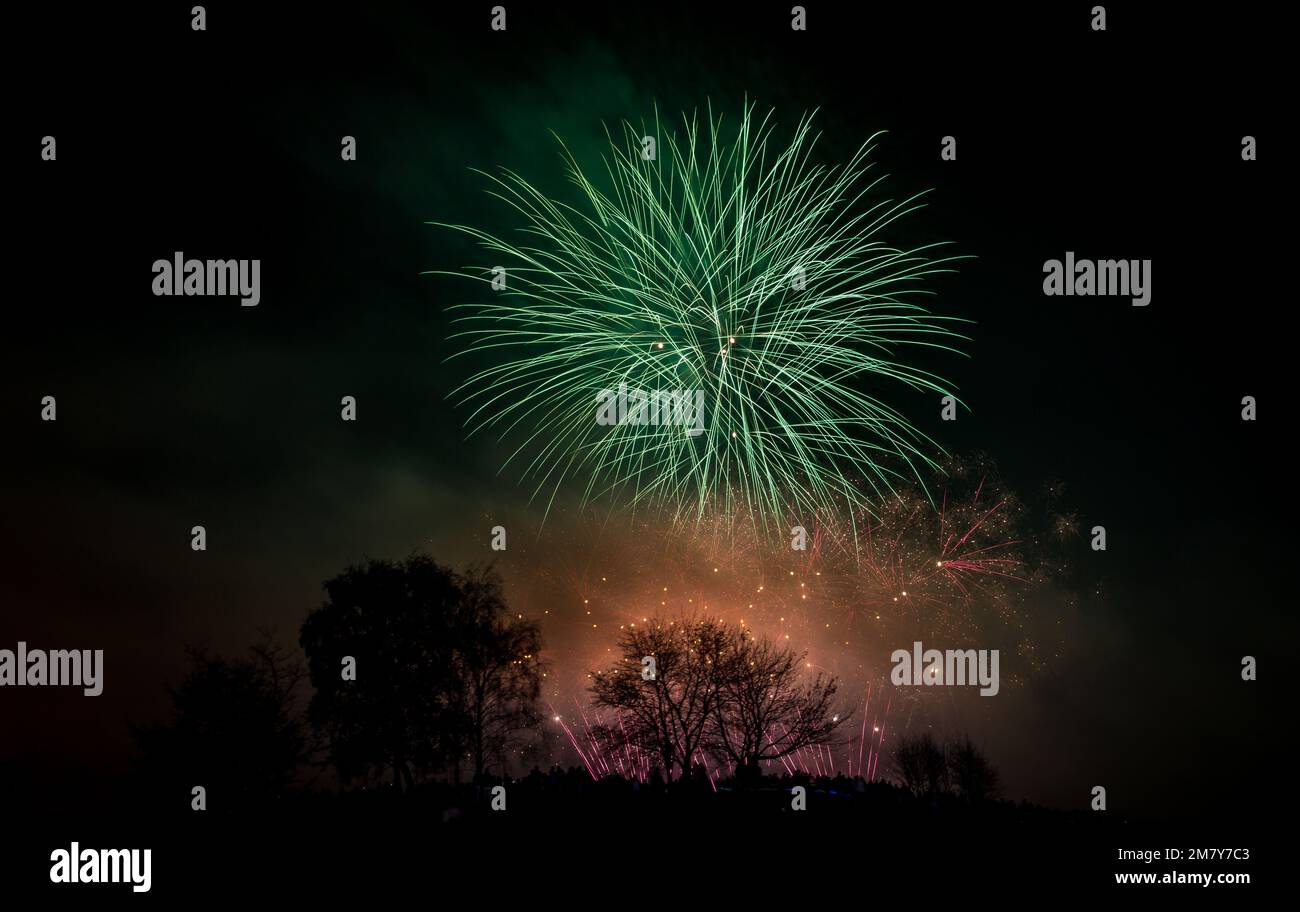 Heaton park fireworks hi-res stock photography and images - Alamy