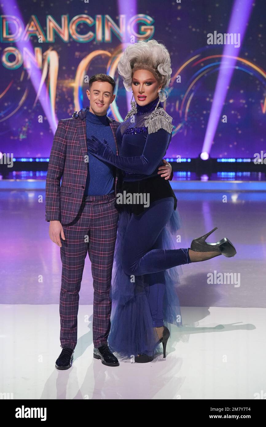 Colin Grafton And The Vivienne During A Photo Call For Dancing On Ice