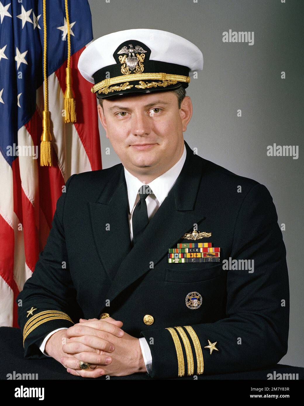 Commander Peter G. Lawson, USN (covered). Country: Unknown Stock Photo ...