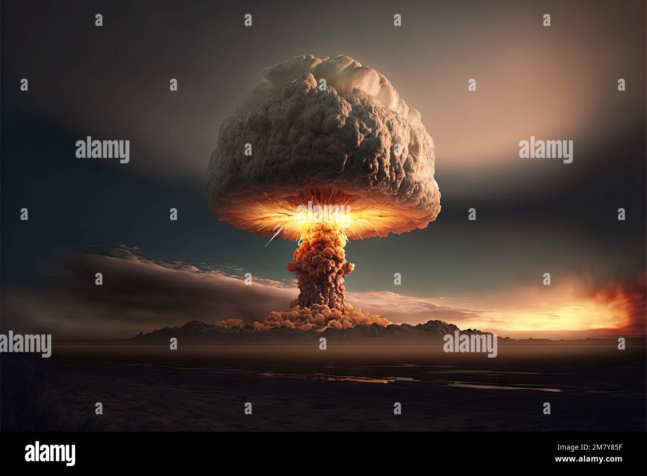 Atom bomb explosion hi-res stock photography and images - Alamy