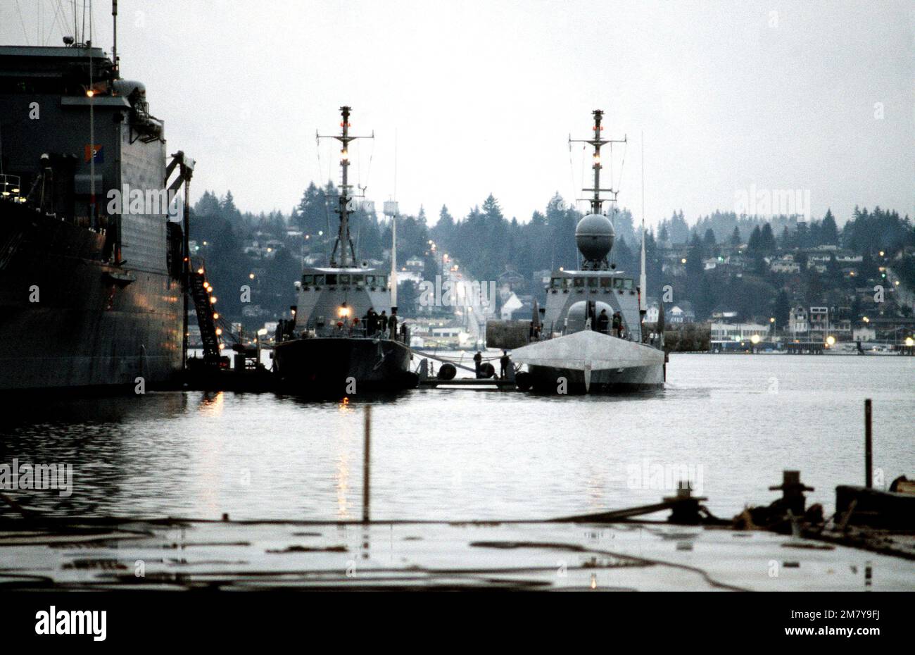Located at Bremerton, Washington. Bow view of the patrol combatant ...
