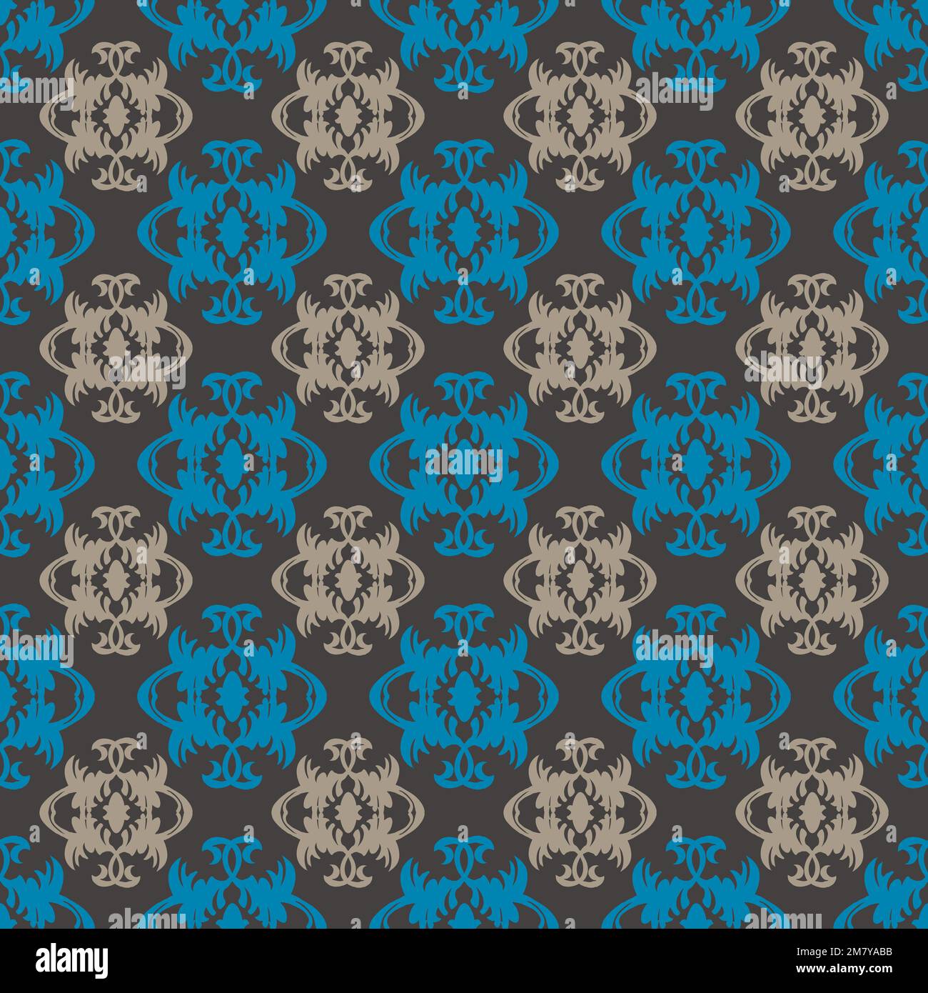 Decorative seamless pattern. Material design for dresses, wallpapers ...