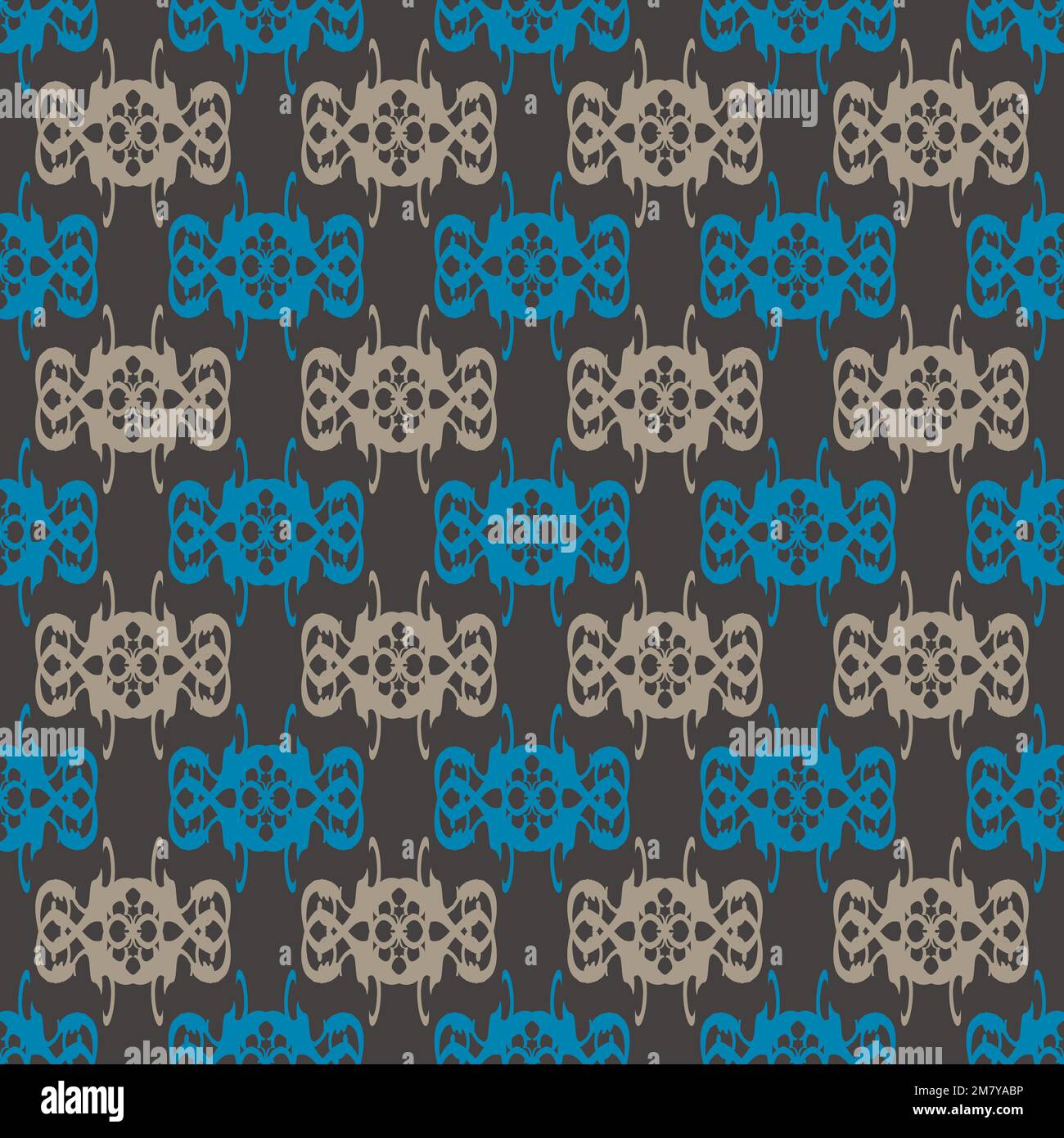 Decorative seamless pattern. Material design for dresses, wallpapers ...