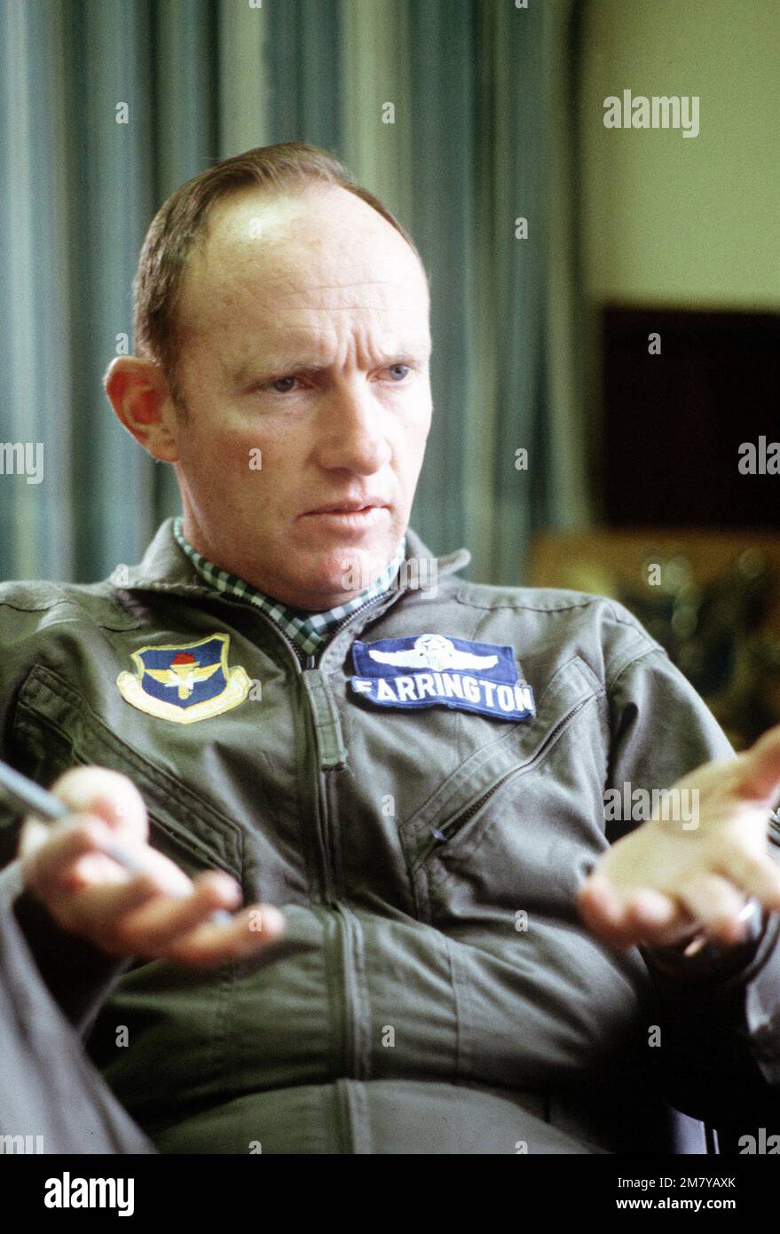 COL Anthony J. Farrington Jr., commander of the 47th Flying Training ...